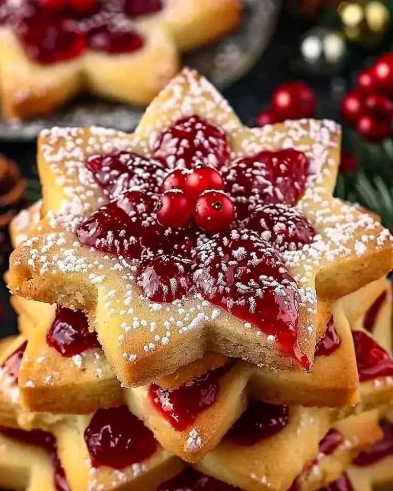 Sugar Plum Shortbread Cookies – Delish Food
